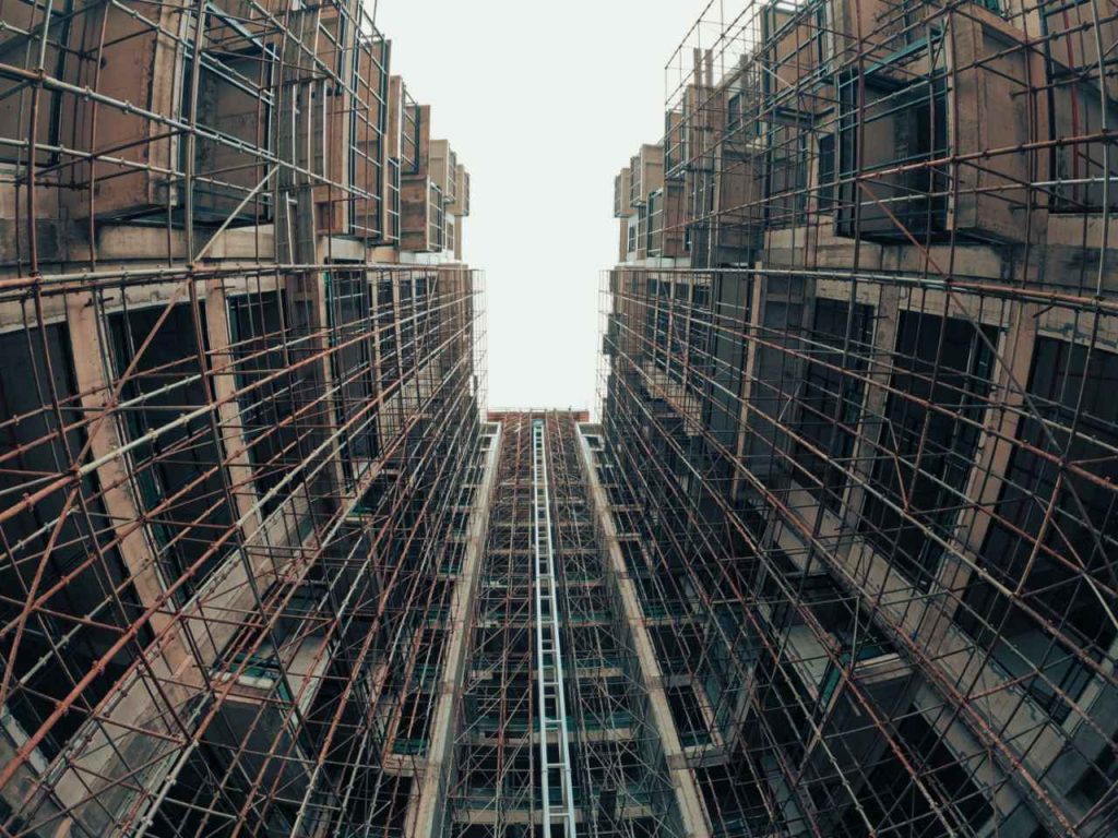 PRASARANA: A-Frame Scaffolding for Perimeter | Construction
