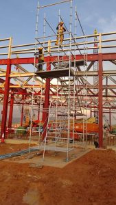 Elmina Data Center: Modular Scaffolding Solutions