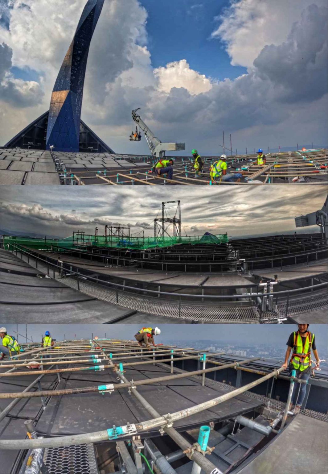 PNB118 Movie Platform: Tubular & Cantilever Scaffolds